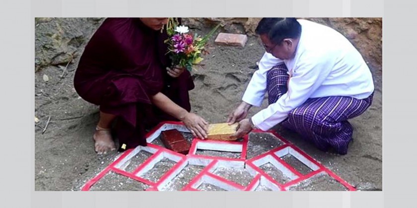 Bricks laying ceremony: Taninthayi Region CM attended the ceremony | Myanmar International TV